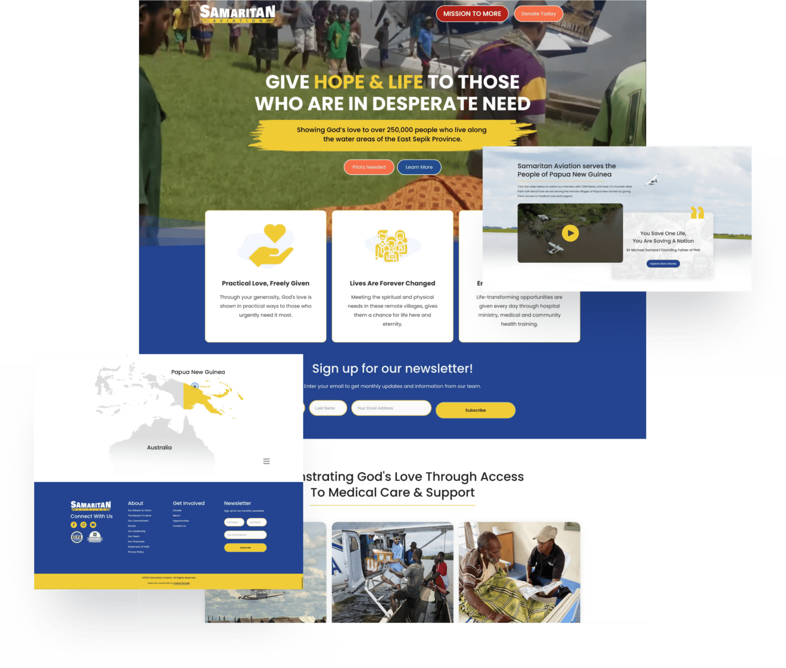 Samaritan Aviation - Creative Nomads