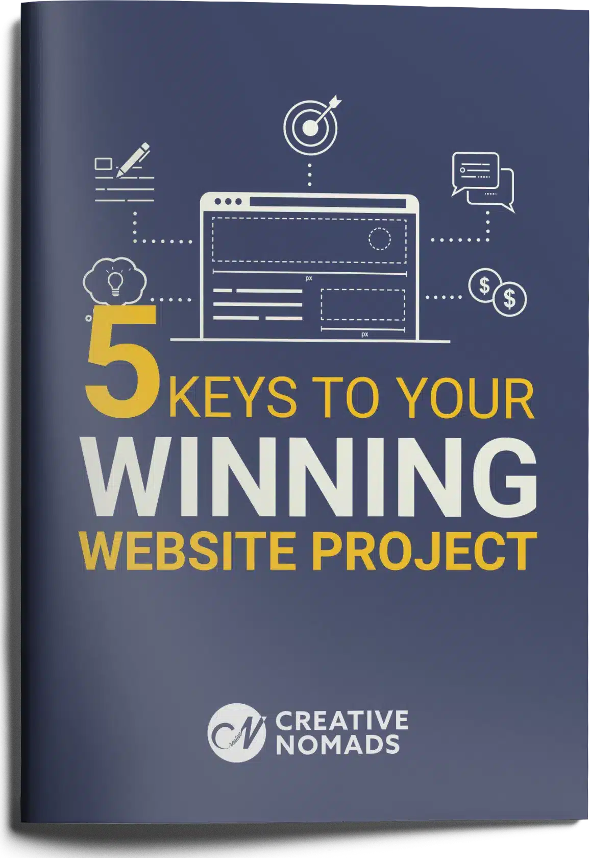 5 keys to your winning website project - Creative Nomads